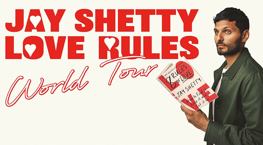 Jay Shetty llega a España por primera vez | Ticketmaster Blog