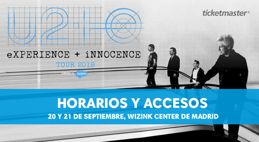 U2 en Madrid: Horarios y accesos | Ticketmaster Blog