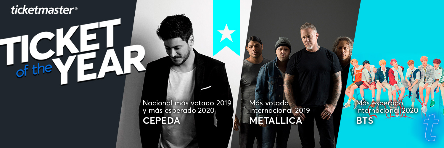 ¡Ya tenemos los resultados de Ticket Of The Year 2019! | Ticketmaster Blog