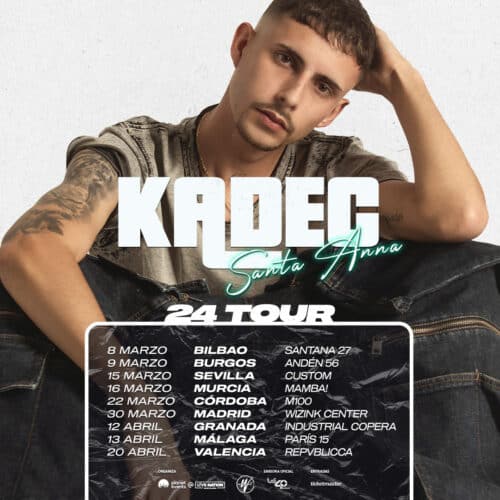 Kadec Santa Anna anuncia su "24 Tour" | Ticketmaster Blog