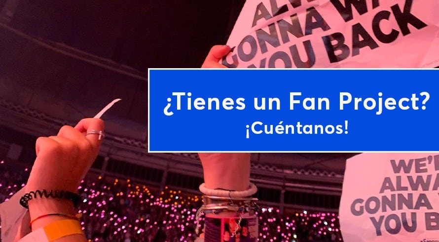¿Quieres organizar Fan Projects en un concierto? ¡Te ayudamos!