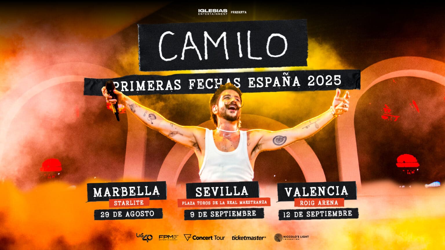 Camilo Anuncia Sus Primeras Fechas En España Para 2025 | Ticketmaster Blog