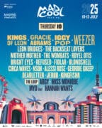 Descubre el cartel del Mad Cool 2025 | Ticketmaster Blog