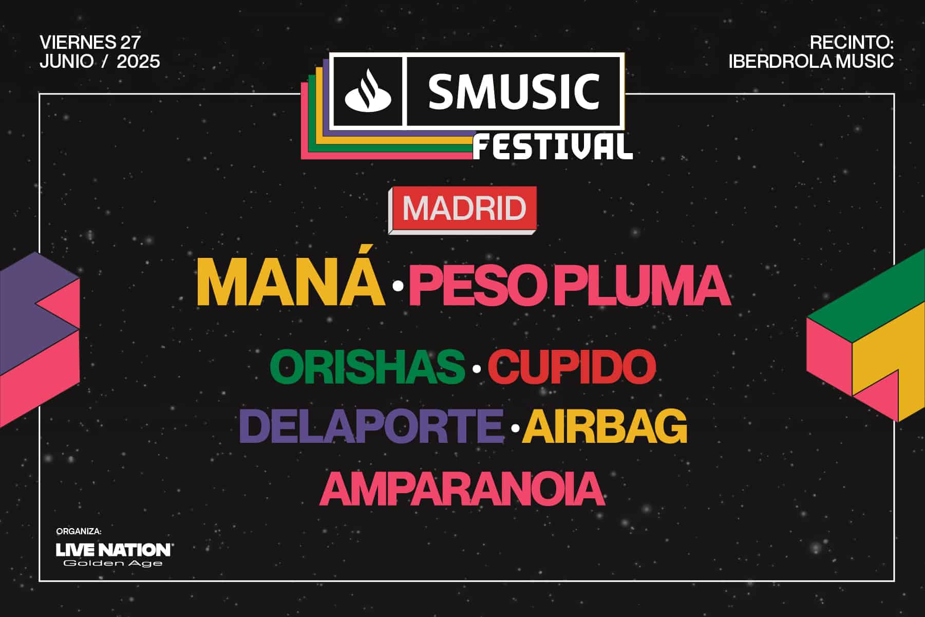 Descubre el cartel del Santander SMUSIC Festival 2025 | Ticketmaster Blog