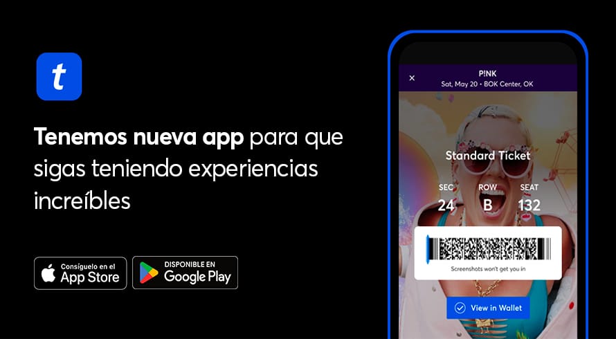 La nueva app de Ticketmaster ya está aquí | Ticketmaster Blog