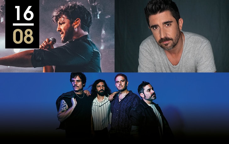 Noche remember en Marbella con Fran Perea, Álex Ubago y Los Despistaos