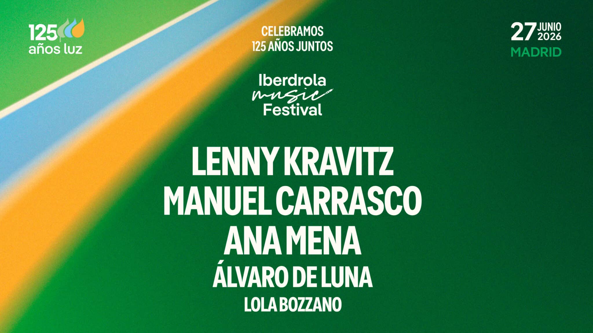 Iberdrola Music Festival 2026: cartel, entradas y fechas | Ticketmaster ...